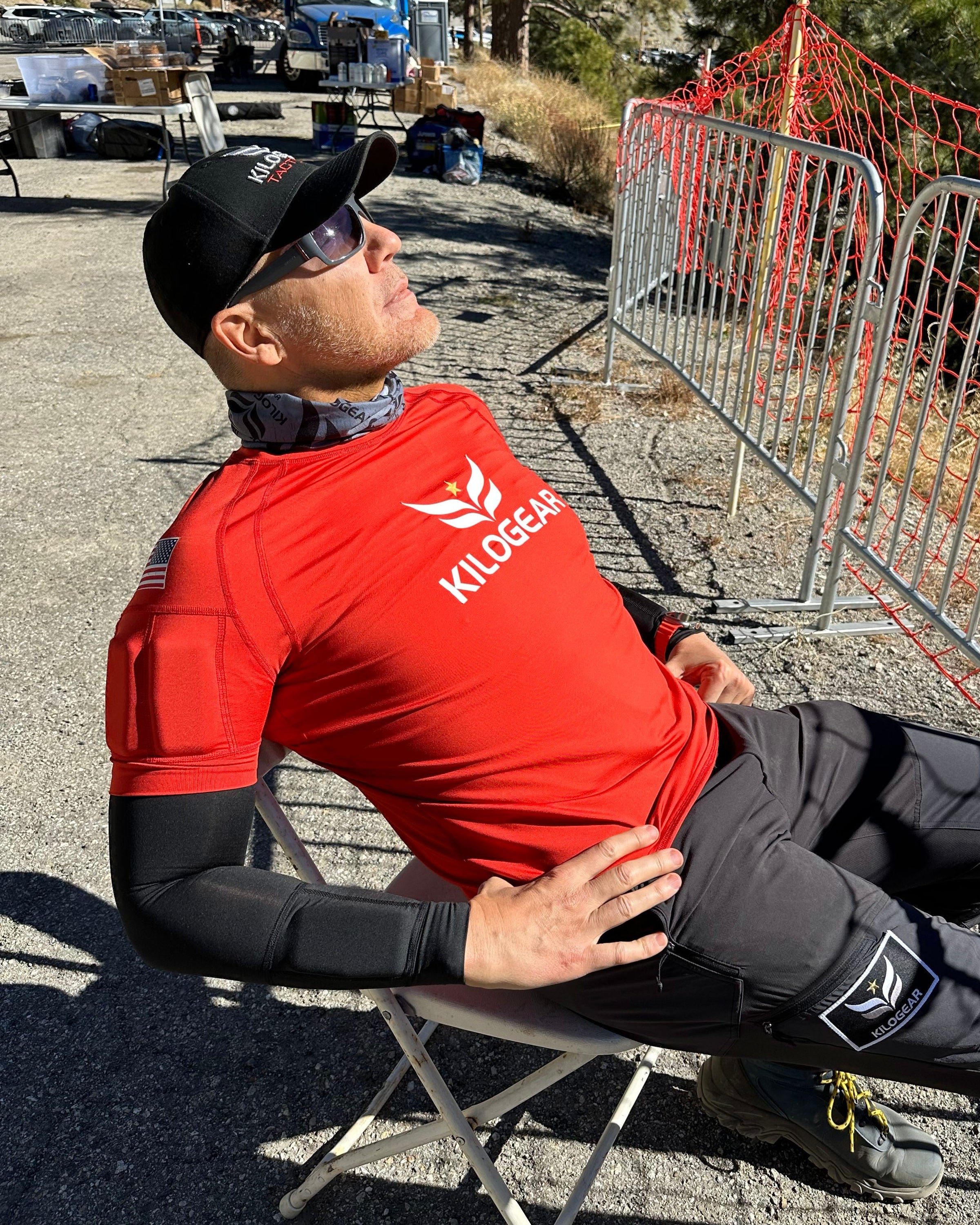 KILOGEAR Men's Weighted Short Sleeve - Boost Your Workout Now!